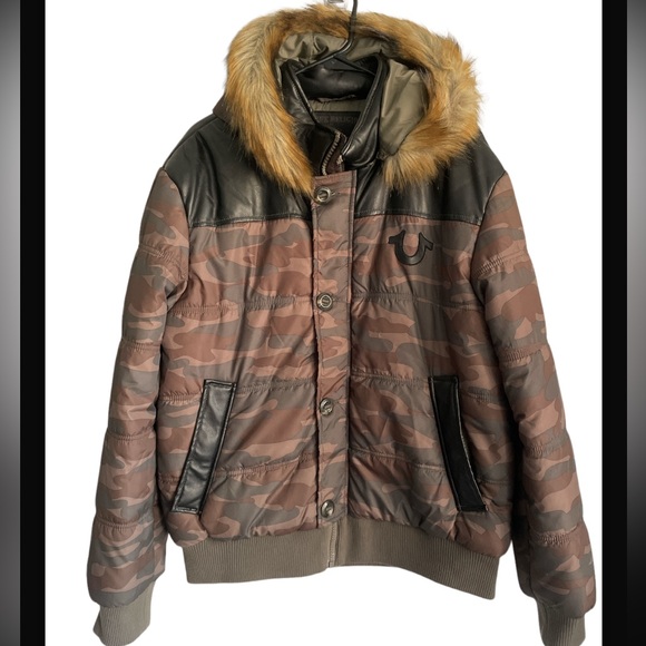 True Religion | Jackets & Coats | Mens Camo True Religion Camo Puffer ...